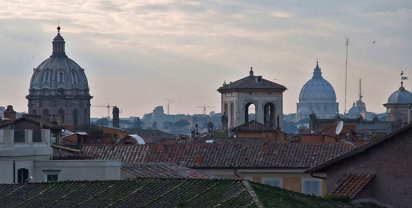 Photos des toits de Rome - Vicedi : voyager comme Ulysse