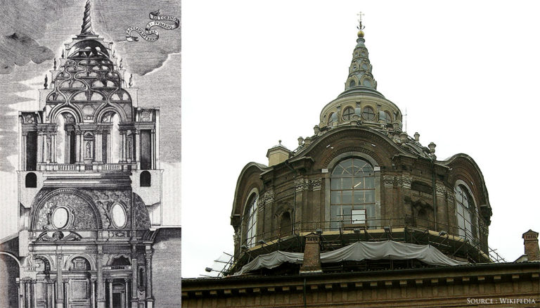 Cathédrale de Turin, gardienne du Saint Suaire